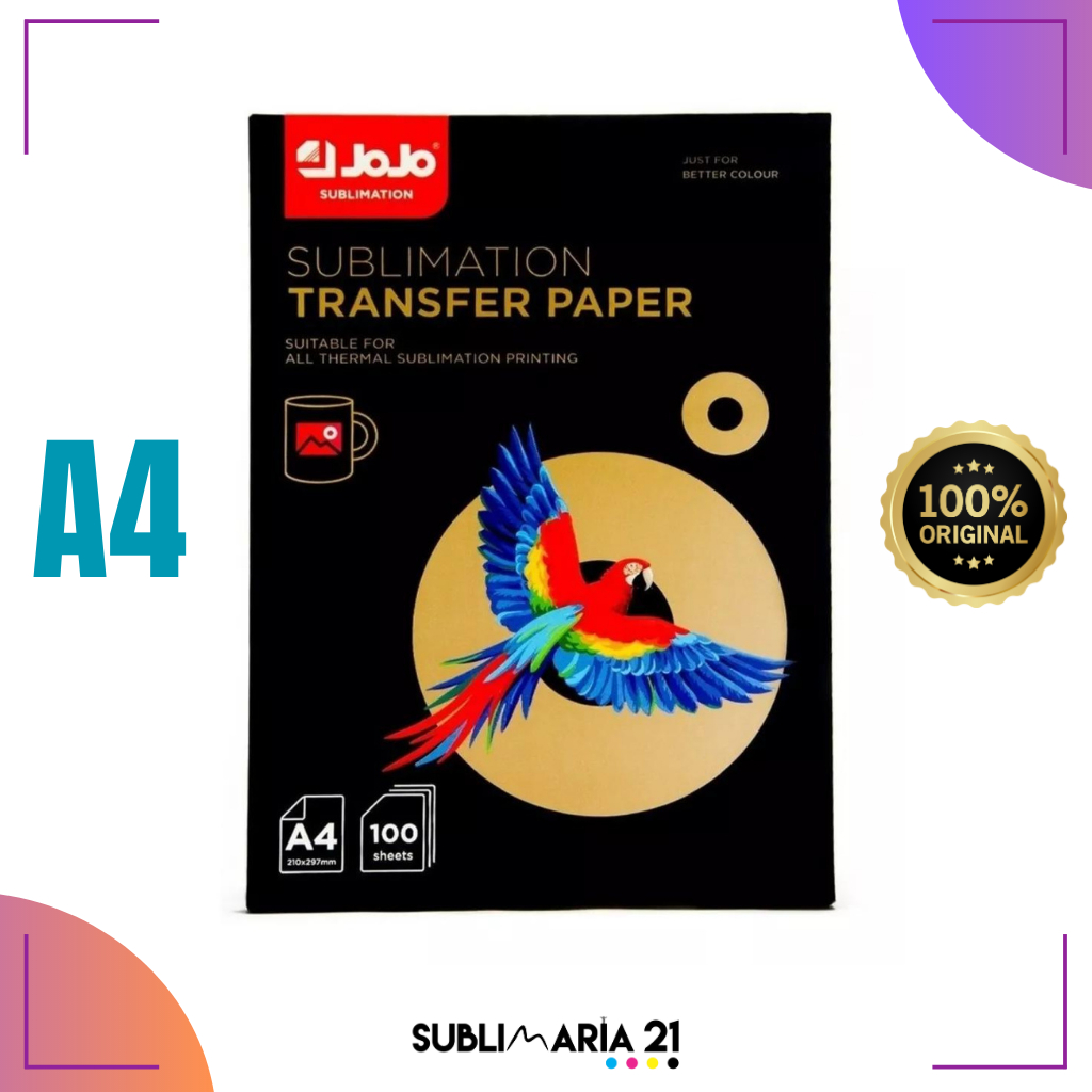 Papel JOJO A4 - Sublimatico - Pct 100 folhas - 100grs - Resinado Fundo Rosa | Shopee Brasil