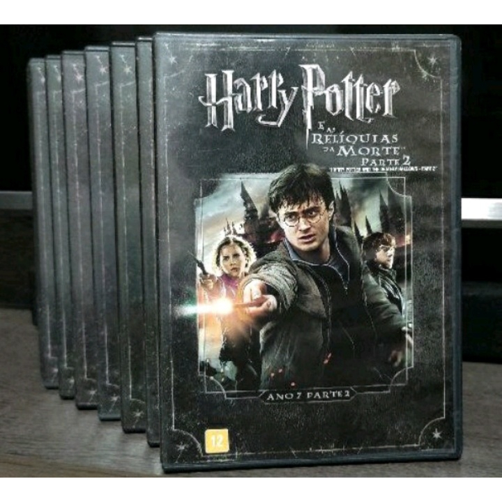 Dvd Harry Potter - Coleção Completa - 8 Discos - Dvd Original | Shopee ...