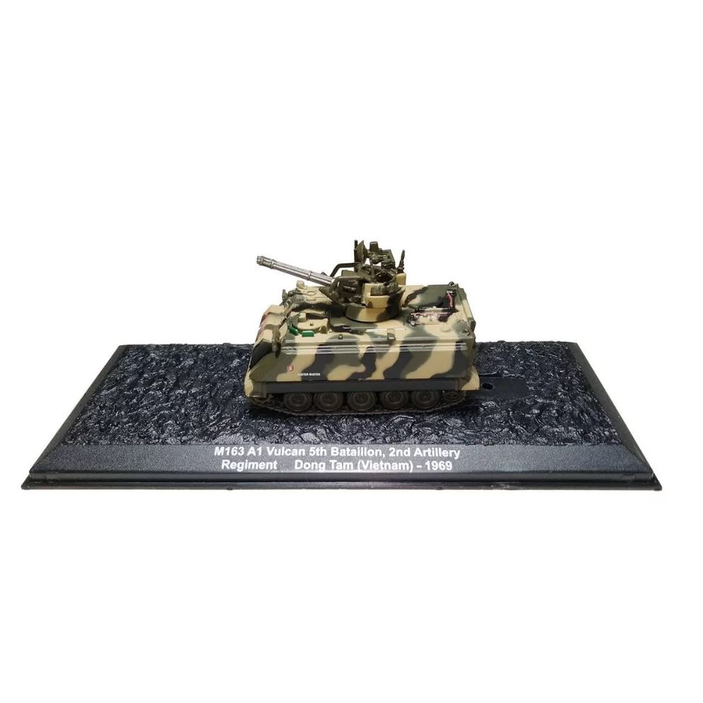M163 A1 Vulcan 5th Bataillon 1969 Miniatura Militar Tanque | Shopee Brasil