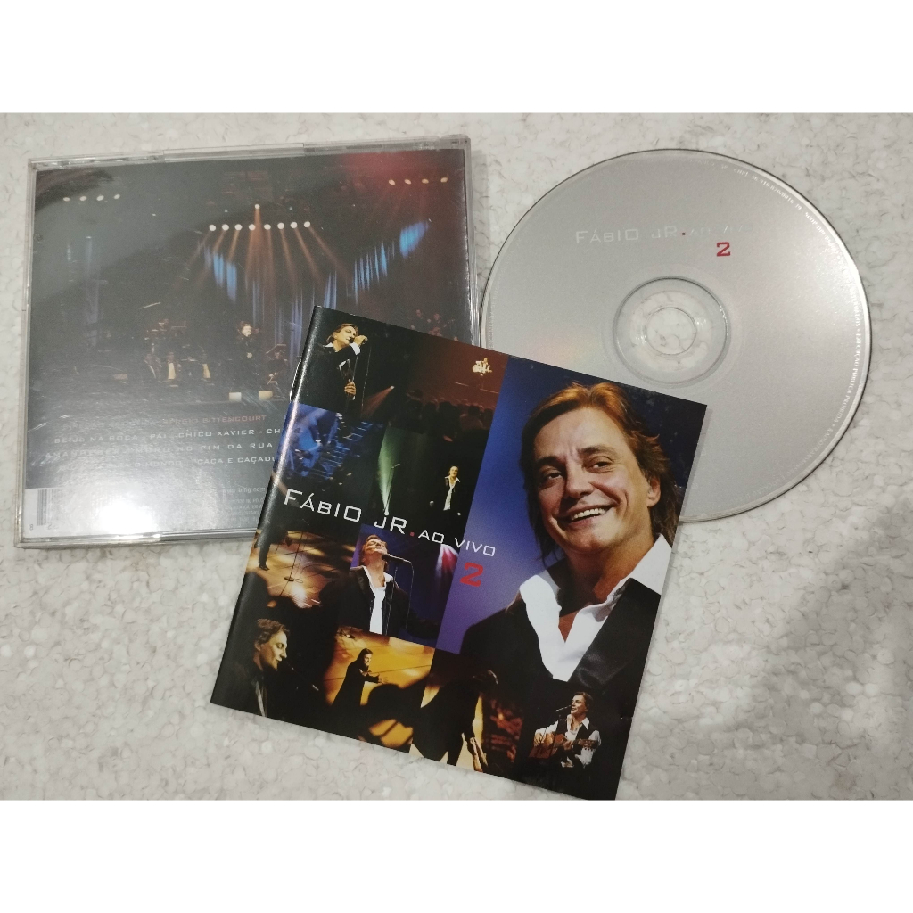 Cd - Fabio Jr. Ao Vivo vol.2 | Shopee Brasil