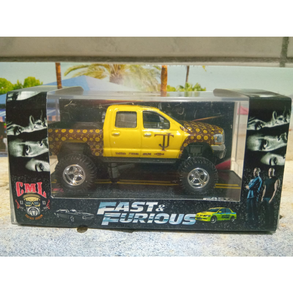 Hot wheels Dodge Ram 1500 Tej Fast and Furious Custom (pneus de ...
