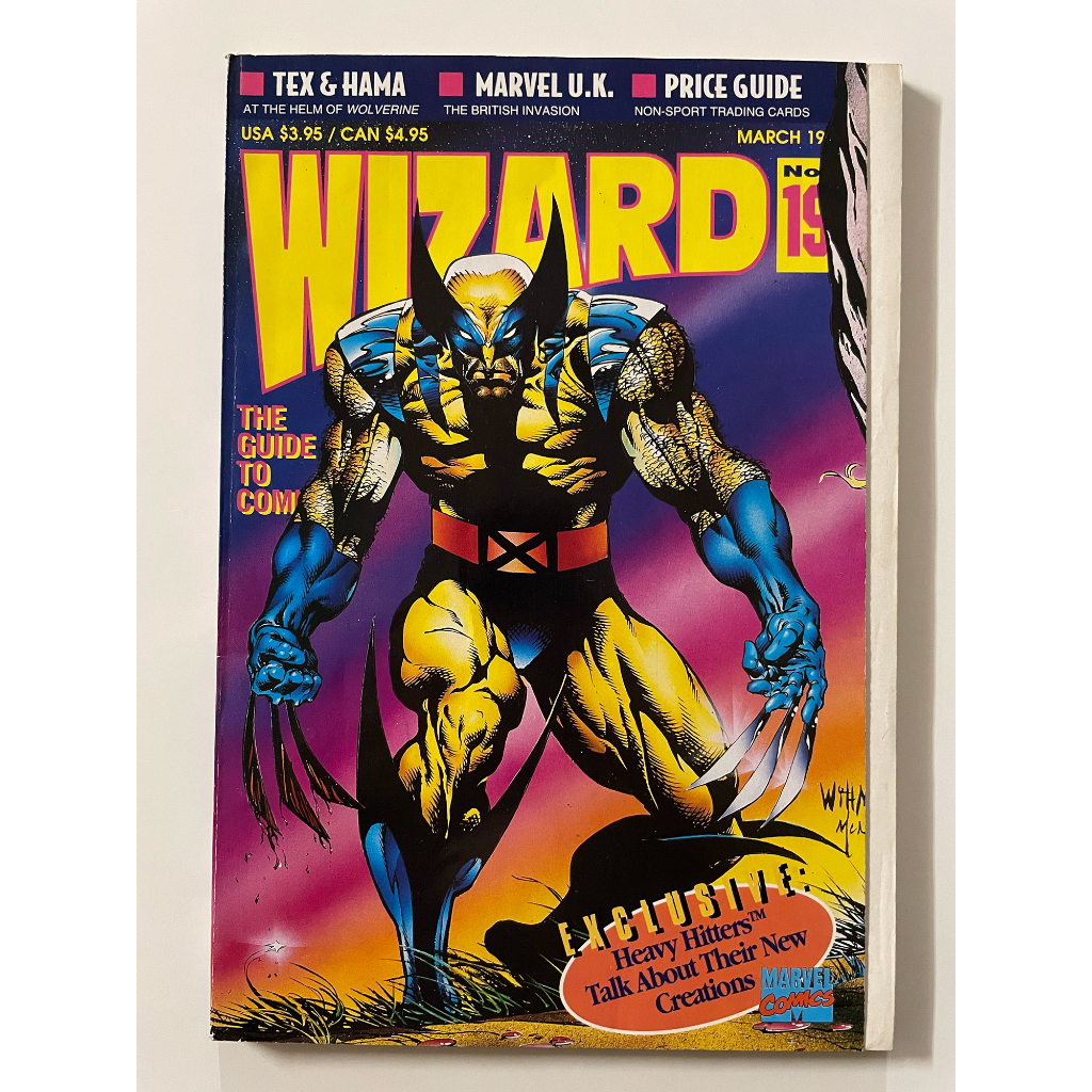 Wizard: The Guide to Comics #19 importada de 1993 em bom estado de ...