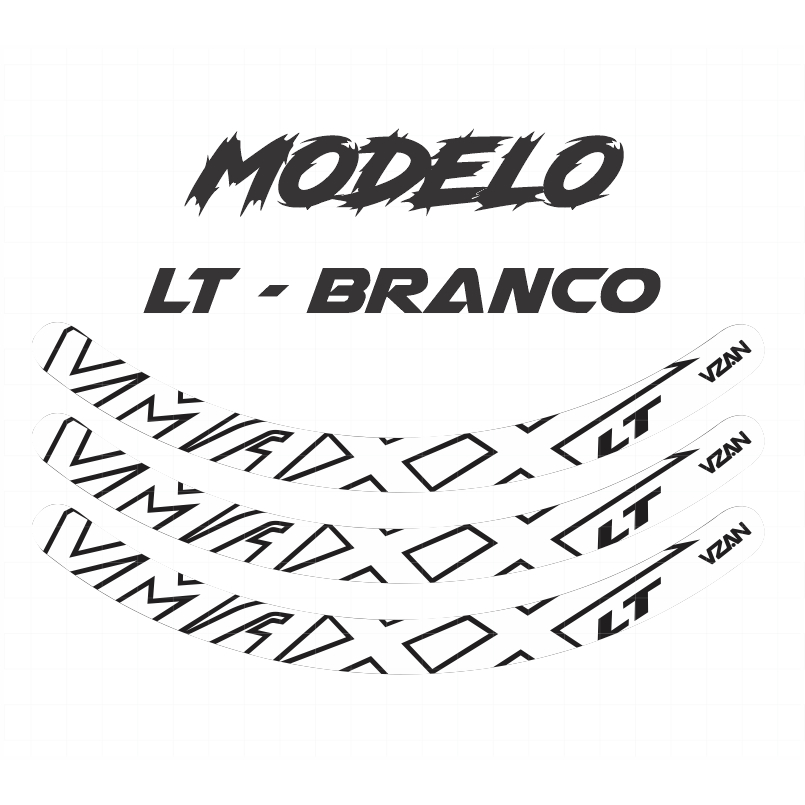 Adesivo Vmaxx LT Branco - Para Freio A Disco | Shopee Brasil