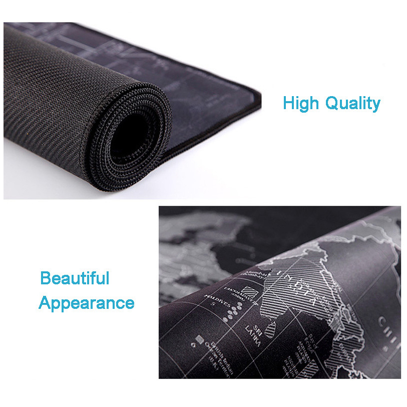 Mouse pad mapa 90*40cm Mouse Pads mapa mundial Para trabalhos ...