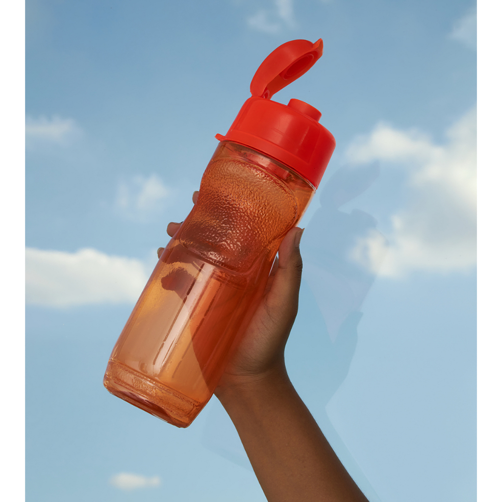 GARRAFA SQUEEZE SOL 600ML - IDEAL | Shopee Brasil