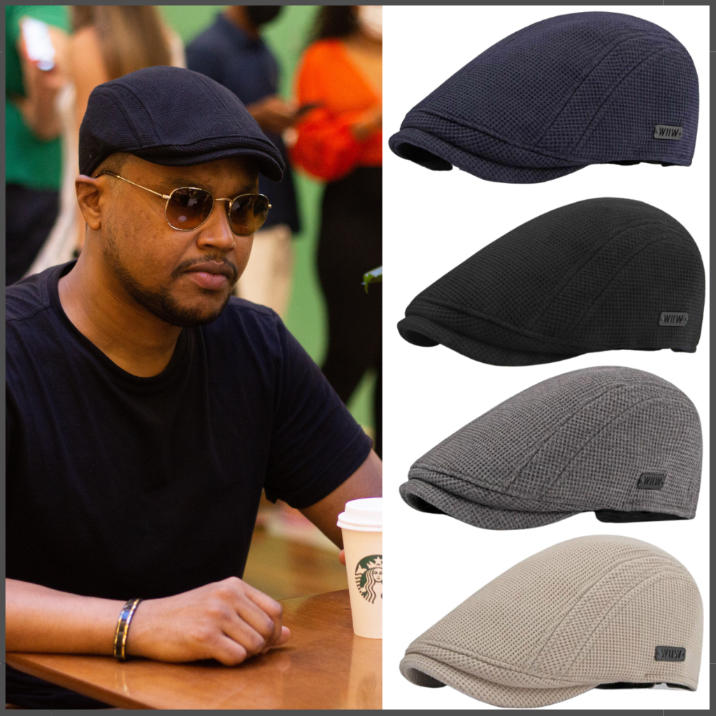 Boina Italiana Masculina Arezzo Premium Super Estilosa Ajustável ...