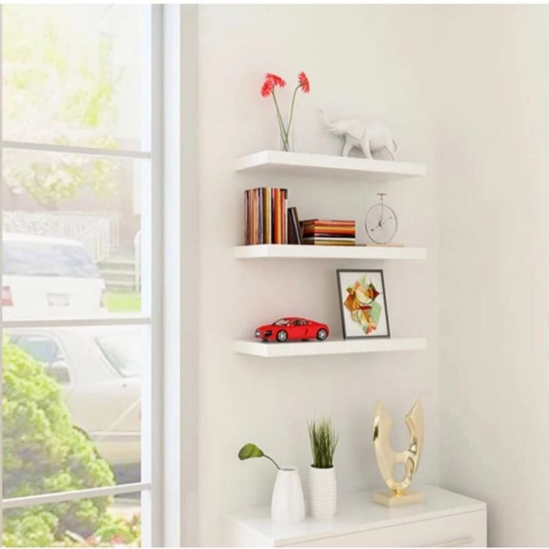 Kit de nichos prateleiras retas varias cores 100% mdf | Shopee Brasil