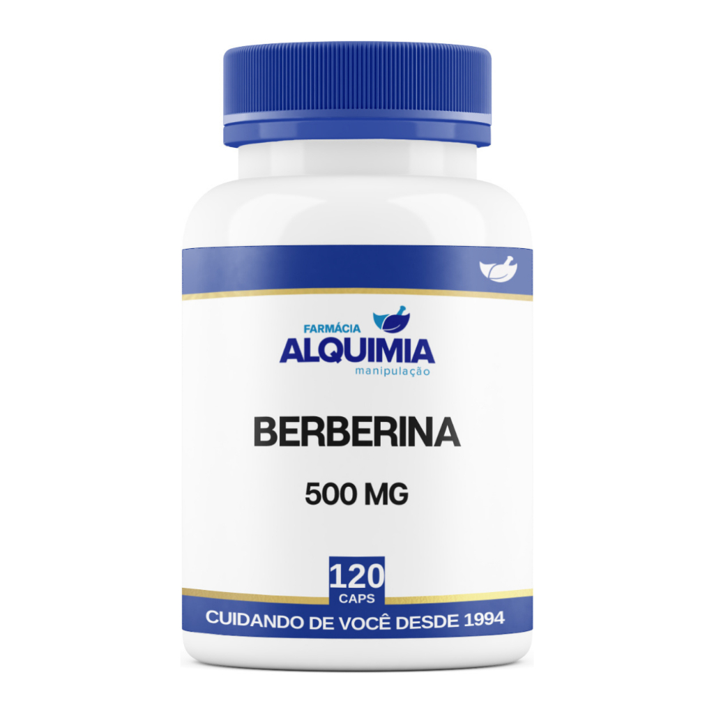 Berberina 500 Mg 120 Cápsulas - Original | Shopee Brasil