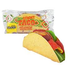 Balas Raindrops Gummy Taco - Importado | Shopee Brasil