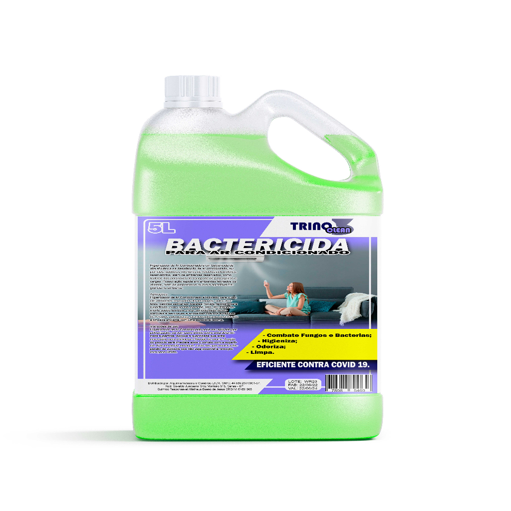 Detergente Bactericida Limpeza Ar Condicionado - 5 Litros | Shopee Brasil