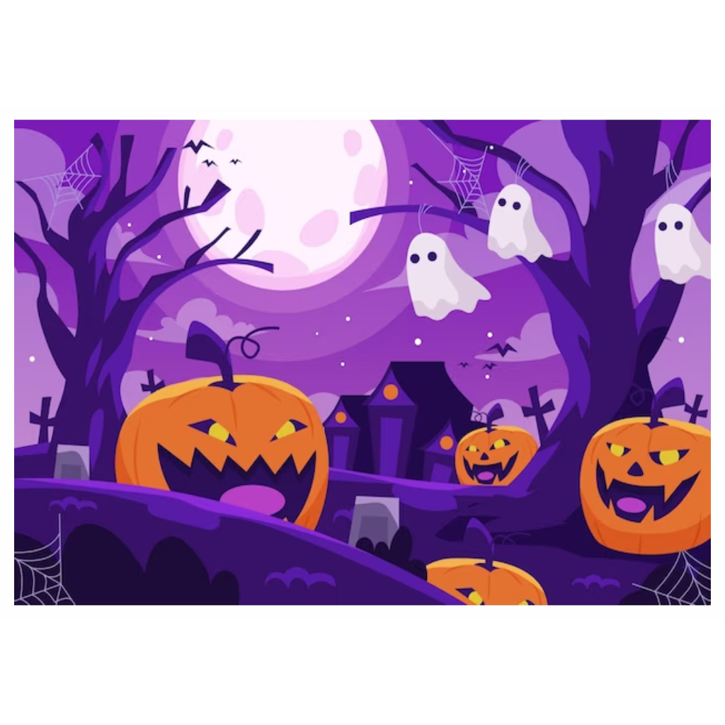 Papel Arroz Halloween - Modelo 12 | Shopee Brasil
