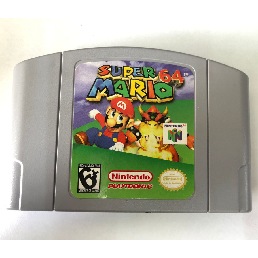 Super Mario 64/Nintendo 64 (ORIGINAL) | Shopee Brasil
