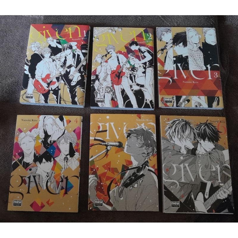 Manga Given ( Vol. 1, 2, 3, 4, 5 e 6) | Natsuki Kizu | Shopee Brasil