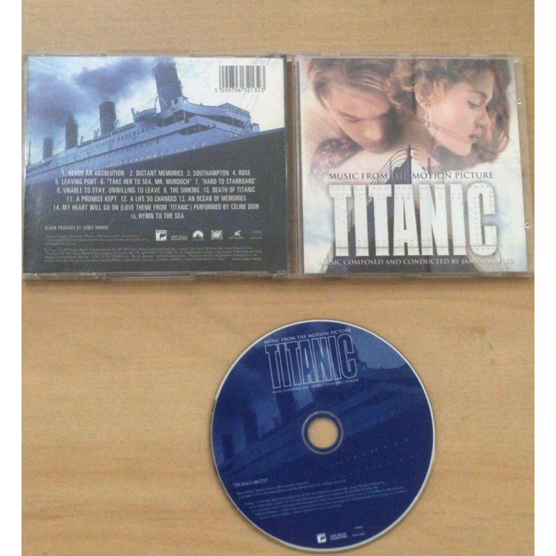 CD Titanic - Music From The Motion Picture | Shopee Brasil