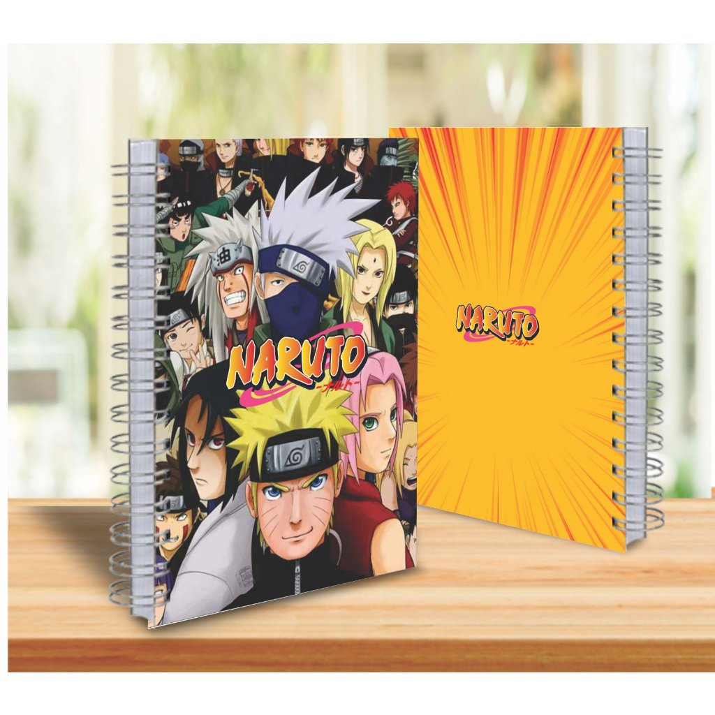 Caderno Naruto A5 - 100 Folhas 15x21 (Tamanho Pequeno) | Shopee Brasil