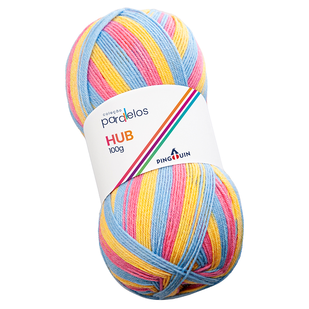 Fio Acrílico Pingouin Paralelos Hub 100g | Shopee Brasil