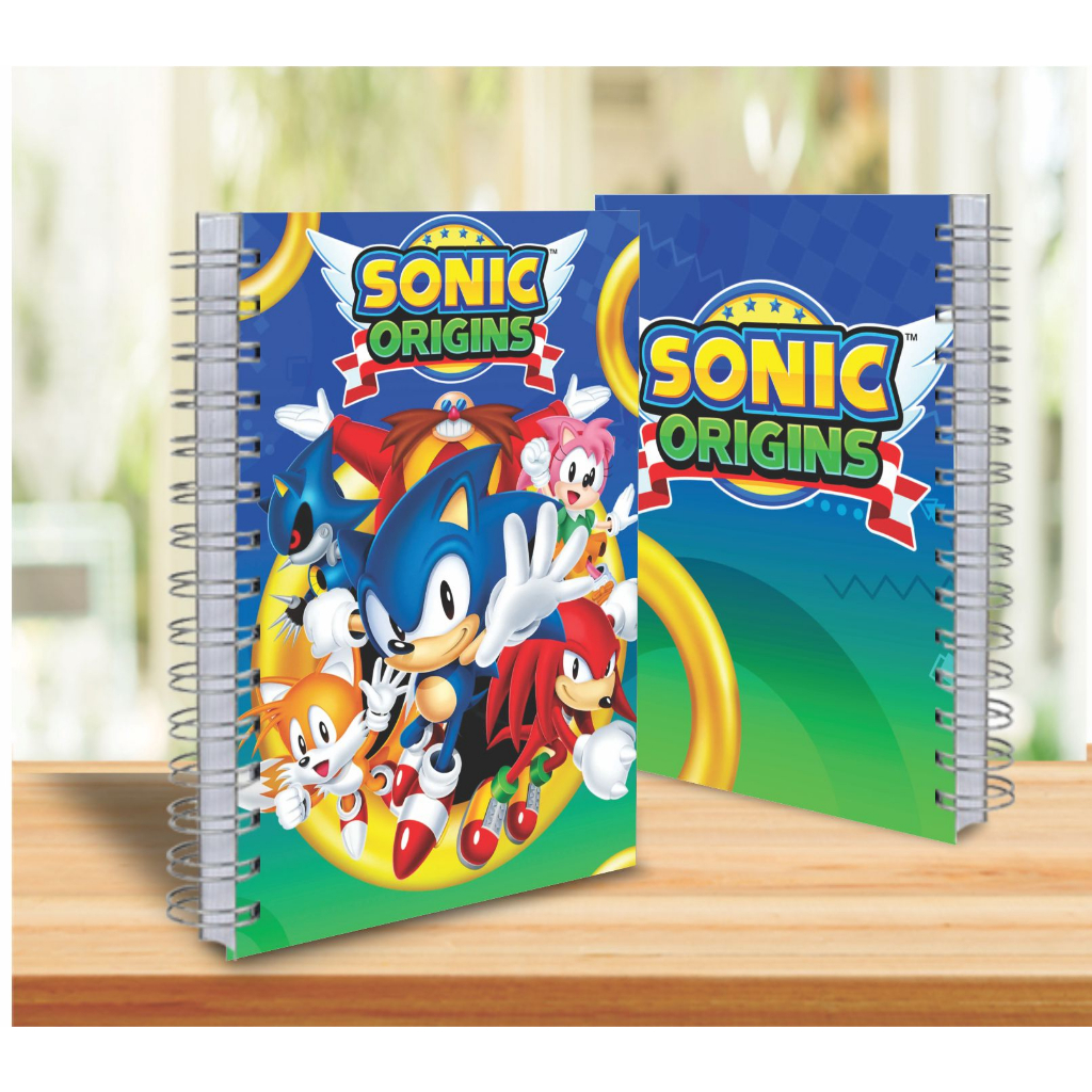 Caderno Sonic A5 - 100 Folhas 15x21 (Tamanho Pequeno) | Shopee Brasil