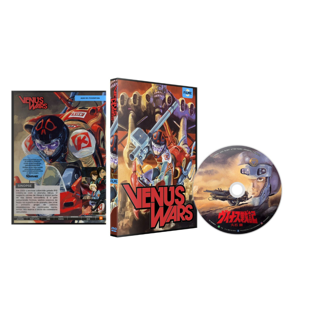 Dvd Anime Venus Wars | Shopee Brasil