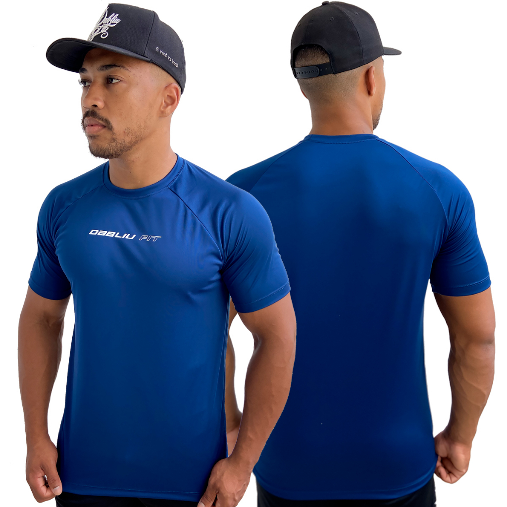 Camiseta Dry Fit Fitness Linha Basic Fit Musculação Dabliu Fit Academia ...