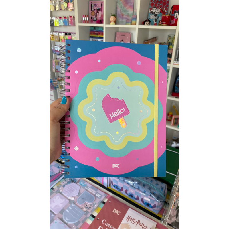 Caderno Smart Hello Grande | Shopee Brasil