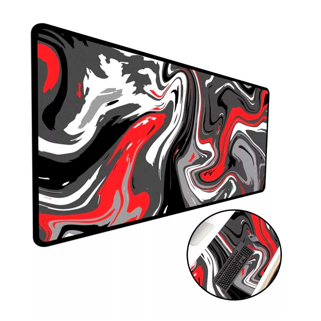 Mouse Pad Gamer Speed Extra Grande Borda Costurada Profissional ...