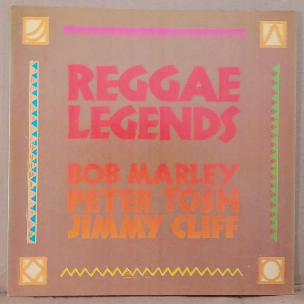 LP Disco De Vinil Bob Marley, Peter Tosh E Jimmy Cliff - Reggae Legends - Raro LP Excelente Capa ...