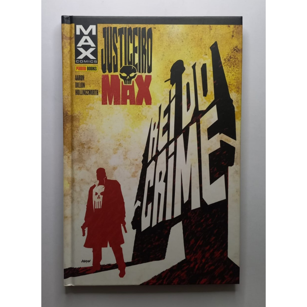 Justiceiro Max O Rei do Crime Panini 2014 Capa Dura Excelentes | Shopee ...