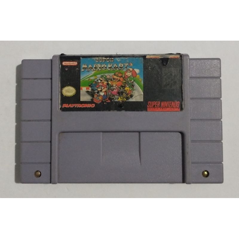 Super Mario Kart - Cartucho Super Nintendo SNES Original | Shopee Brasil
