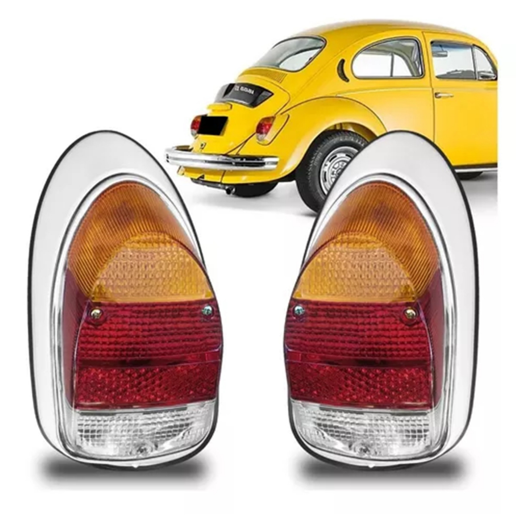 Lanterna Traseira Completa Fusca 1300 1500 1600 71 A 79 | Shopee Brasil