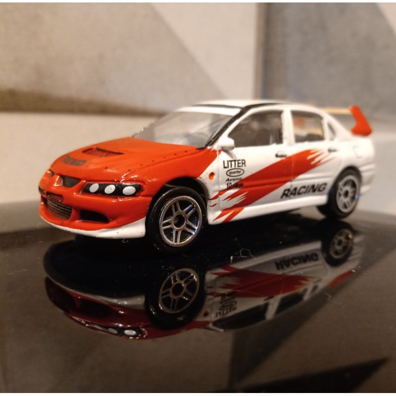 Miniatura Mitsubishi Lancer Evolution VIII Realtoy RARO | Shopee Brasil