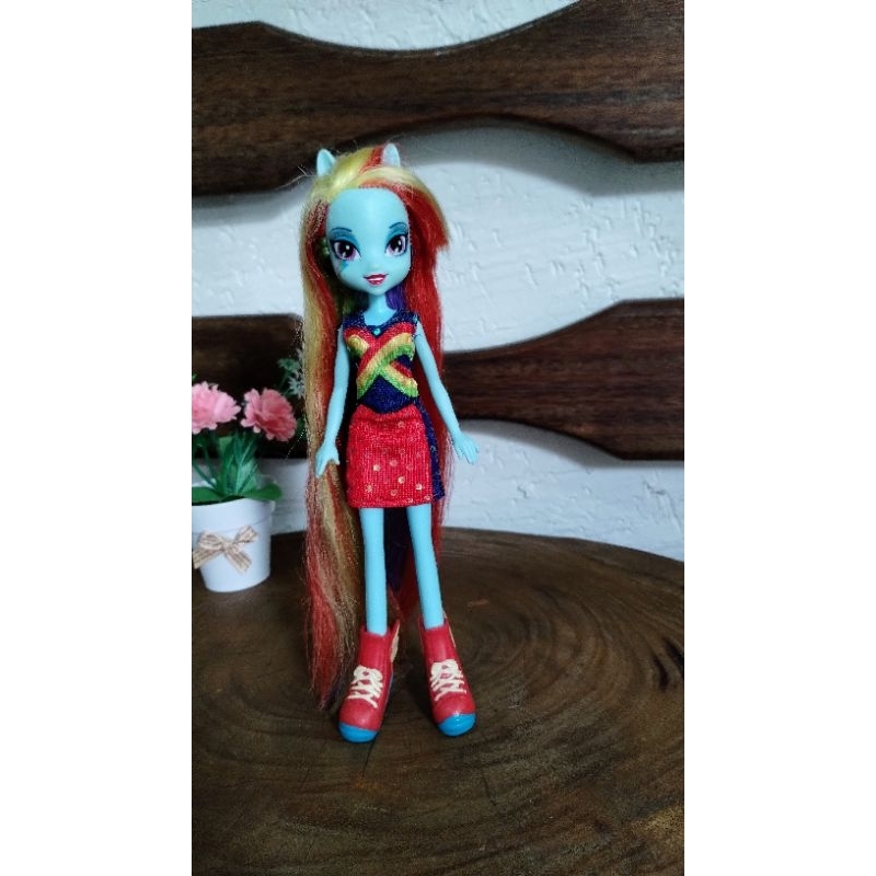 My little pony Equestria Girls Raimbow | Shopee Brasil