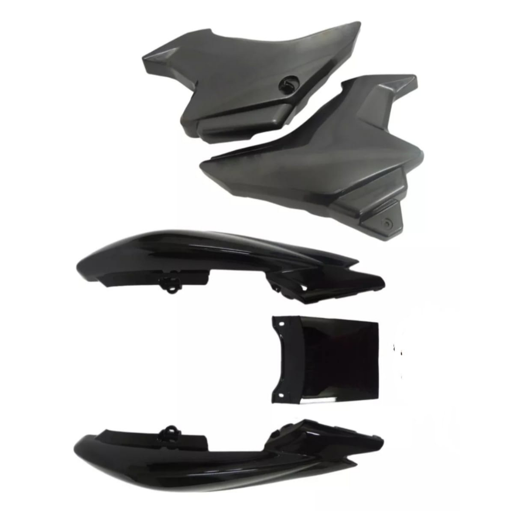 Rabeta+Par de Tampa Lateral Ybr 125 Factor 2009 A 2012 | Shopee Brasil