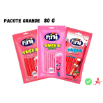Fini 80 GRAMAS / Pacote grande, 3 sabores diferentes: morango e nata ...