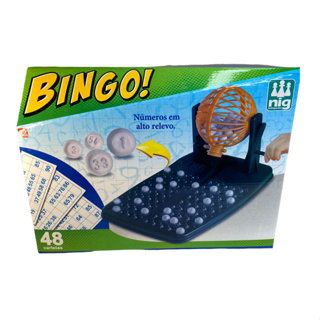Brinquedo Bingo Jogo Com 48 Cartelas Completo | Shopee Brasil