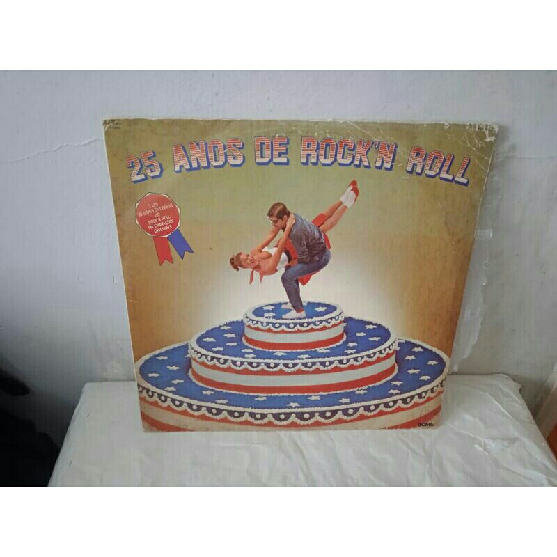 lp vinil duplo 25 anos de rock'n roll | Shopee Brasil