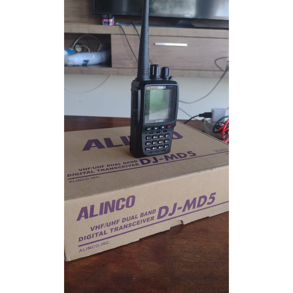 Alinco DJ-MD5 XT - DMR - VHF E UHF com GPS | Shopee Brasil
