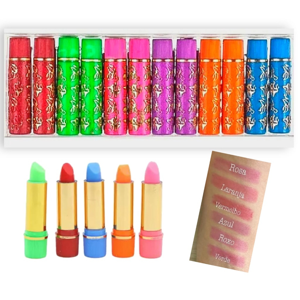 Batom mágico 24 horas - Bella Femme | Shopee Brasil