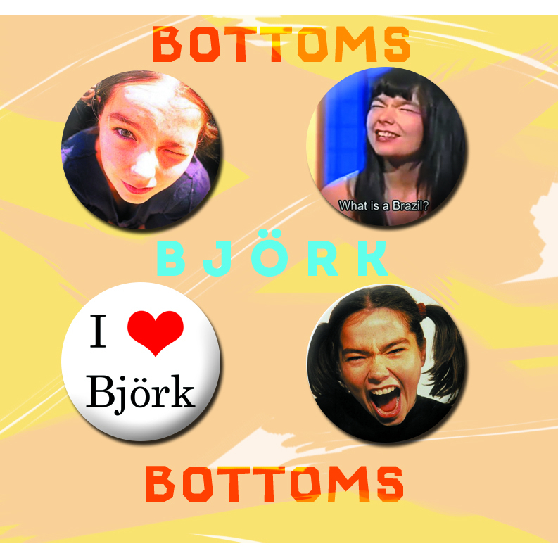 Bottom/Broche: Björk (bjork) | Shopee Brasil