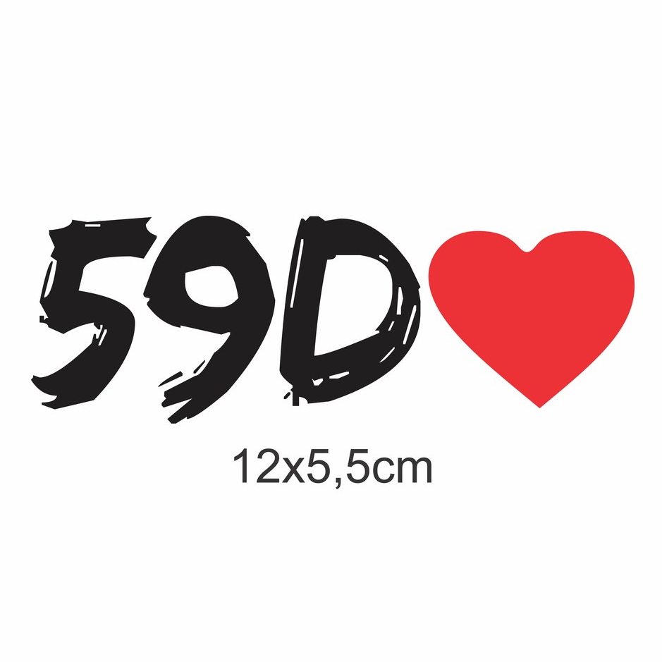 Adesivo 59D | Shopee Brasil