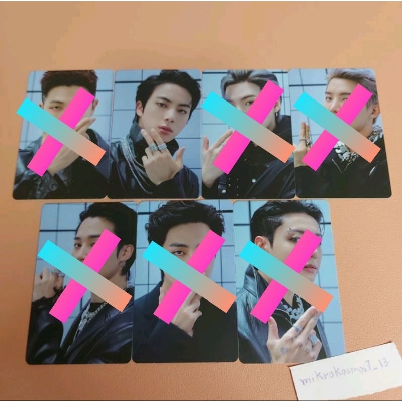 Photocard ( Jin ) Proof standard ( Oficial) | Shopee Brasil