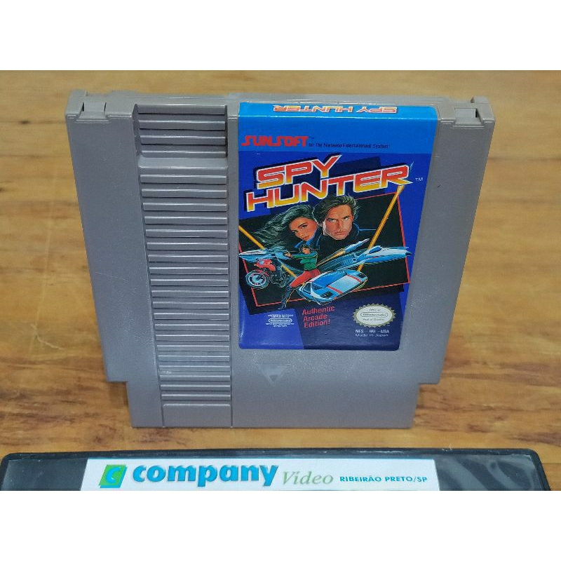 Spy Hunter Nes Nintendinho Nintendo 8bits 72 Pinos Original | Shopee Brasil