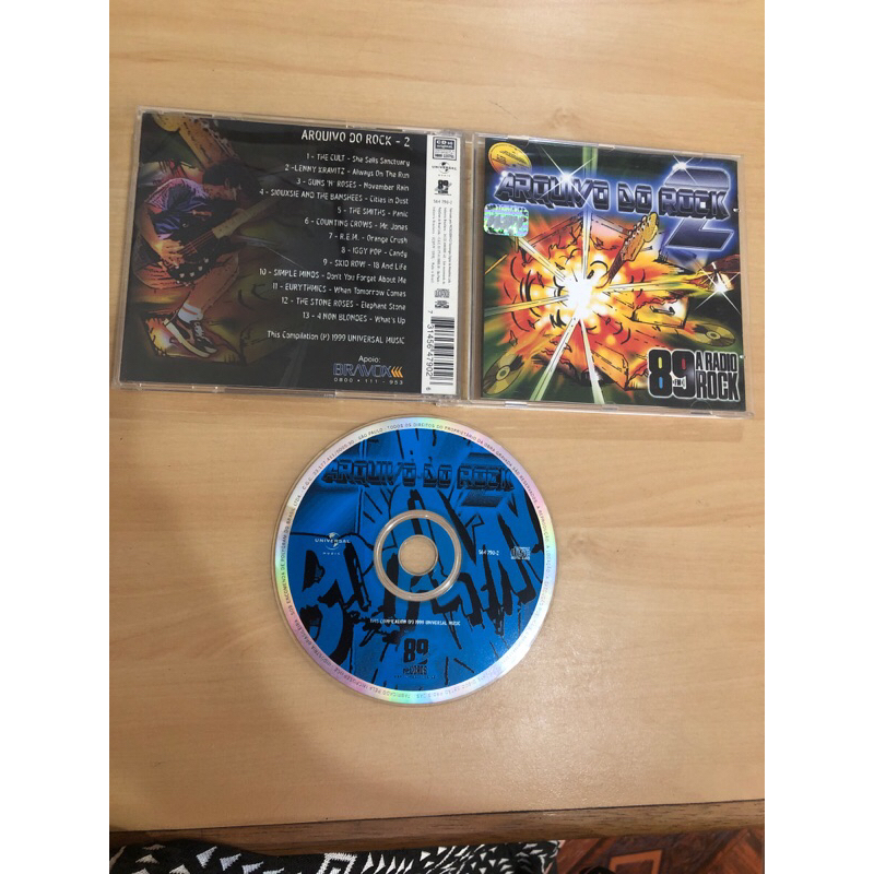 CD Arquivo do Rock - 89 A Rádio Rock | Shopee Brasil