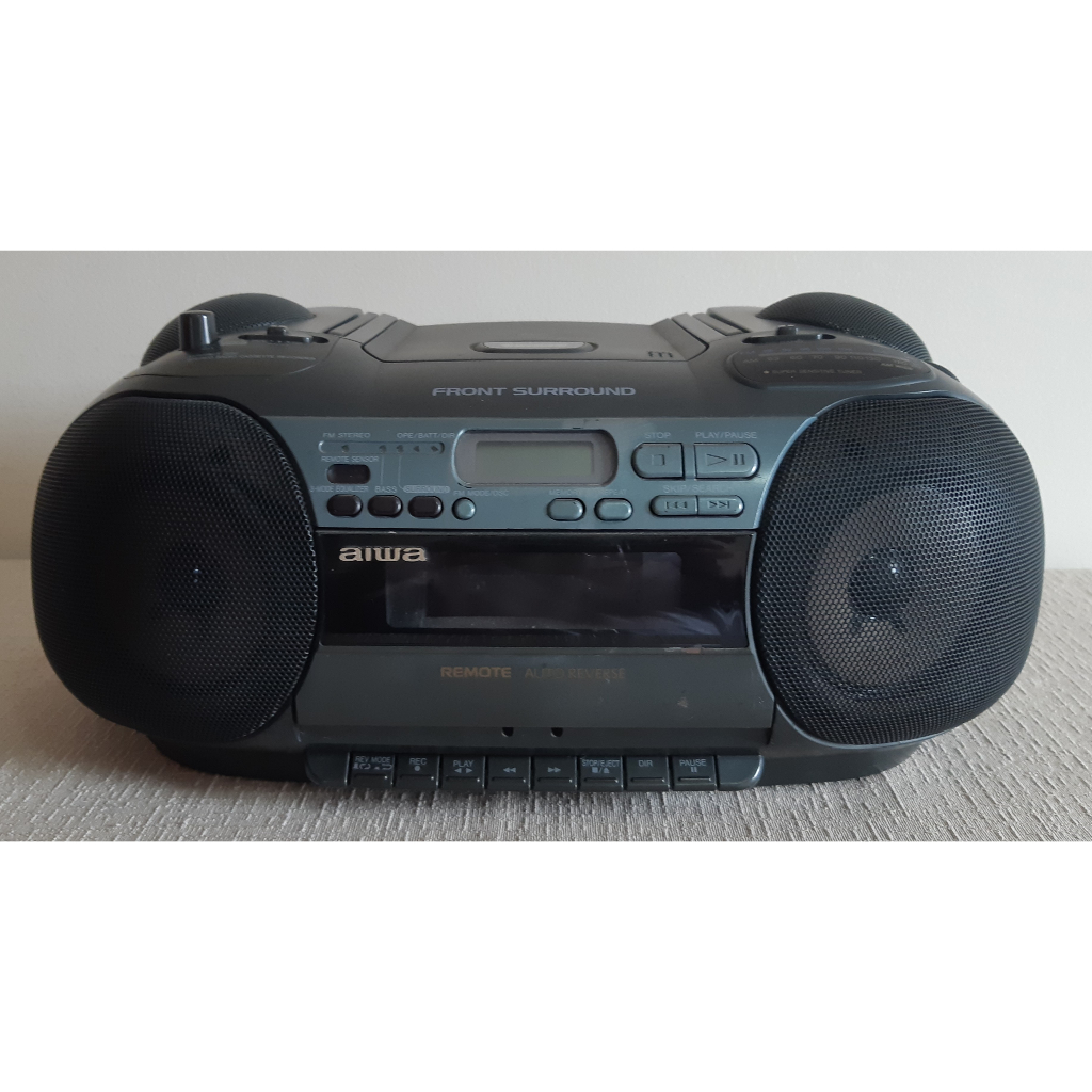 Micro System Aiwa - CSD ES60 - Antigo - Usado | Shopee Brasil