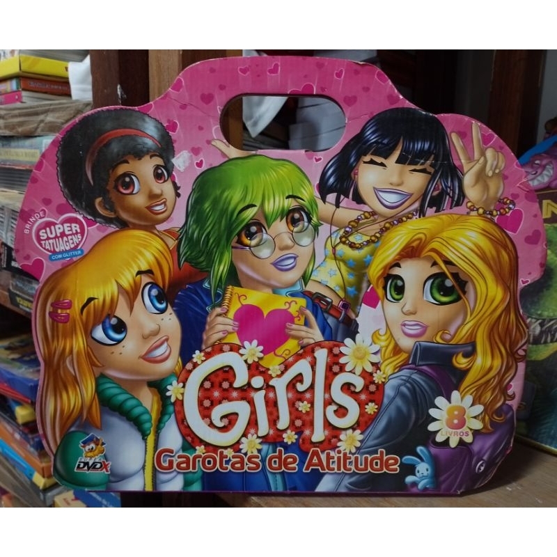 Coleção Maletinha para crianças Girl Garotas de Atitudes (E) | Shopee ...