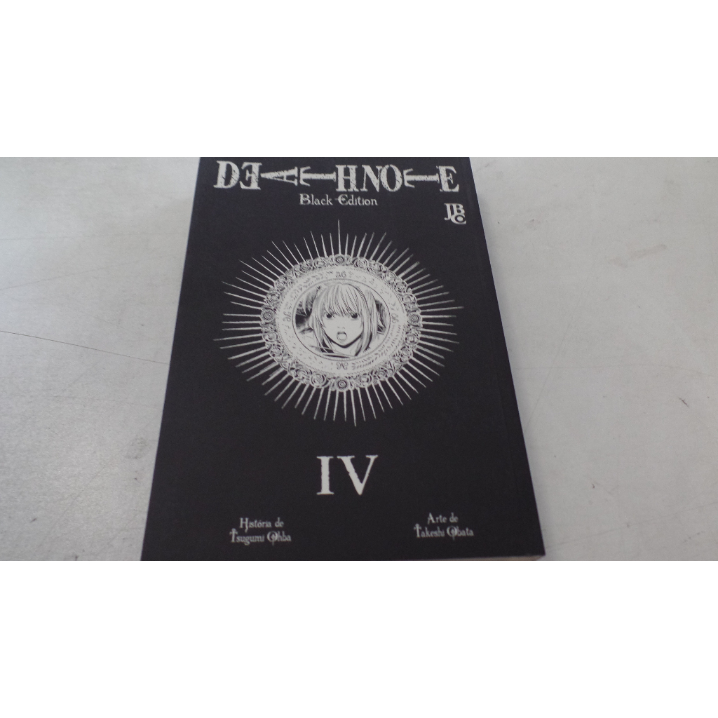 Death Note volume 4 Black Edition | Shopee Brasil