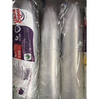 Copo liso 300 ml ultra copos PP c/50 unidades para chopp, refrigerante, sucos etc. | Shopee Brasil