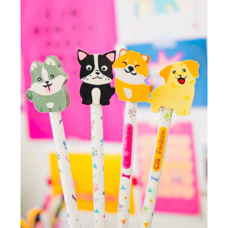 Lápis HB CiS Fantasia Pets | Shopee Brasil