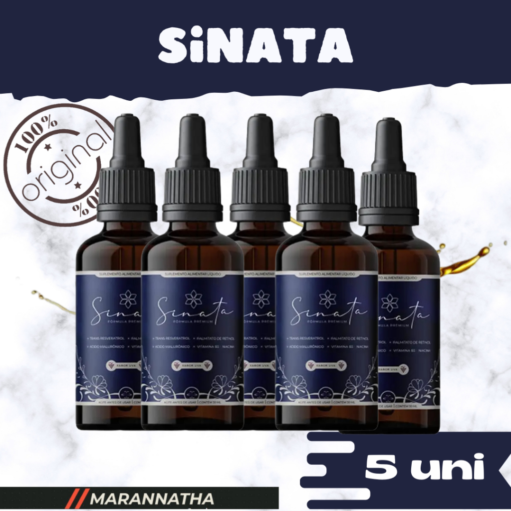 5 SINATA ORIGINAL 30ML | Shopee Brasil