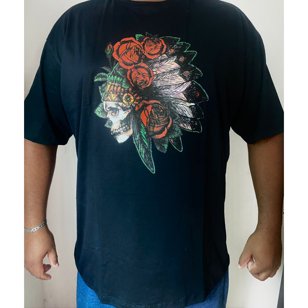 Camisetas Plus Size G1 G2 G3 G4 G5 G6 G7 G8 estampadas - Escorrega o Preço