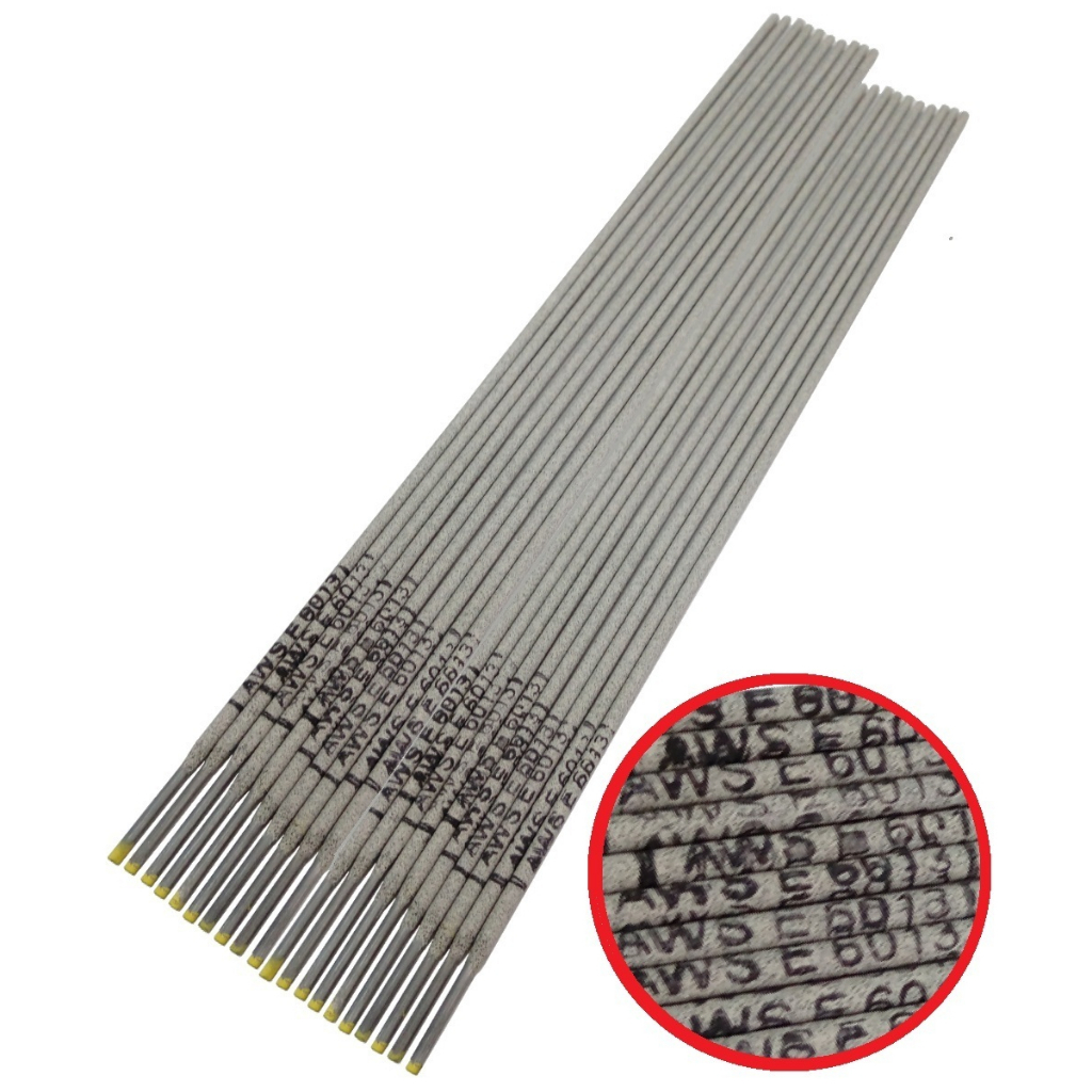Eletrodos para solda de chapa fina de ferro e ou aço AWS E6013 bitola 2 ...